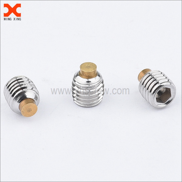 China Stainless steel socket soft tip set screws manufacturer ...