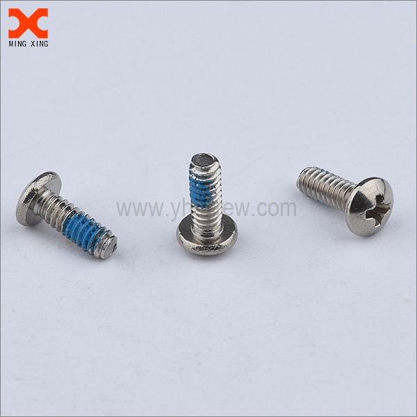 China Nylon 8-32 machine screw with locking patch Manufacturer and ...