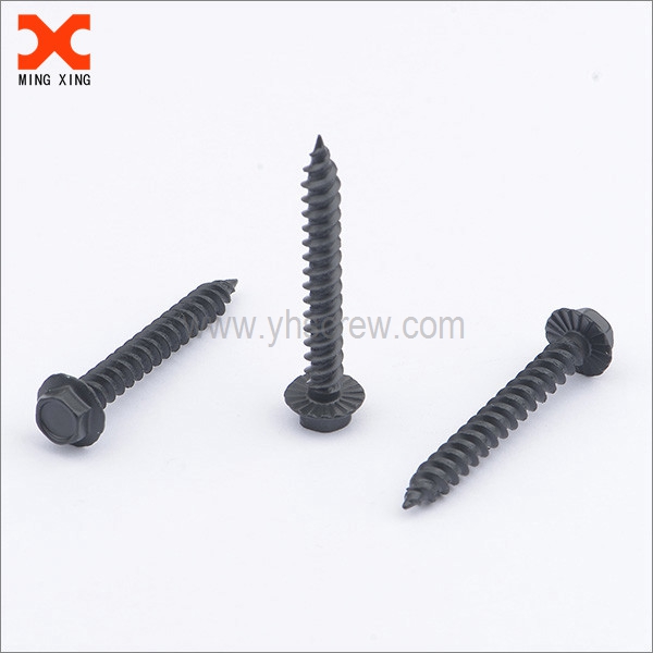 China Zinc-Nickel Plating hex washer head thread forming screw ...