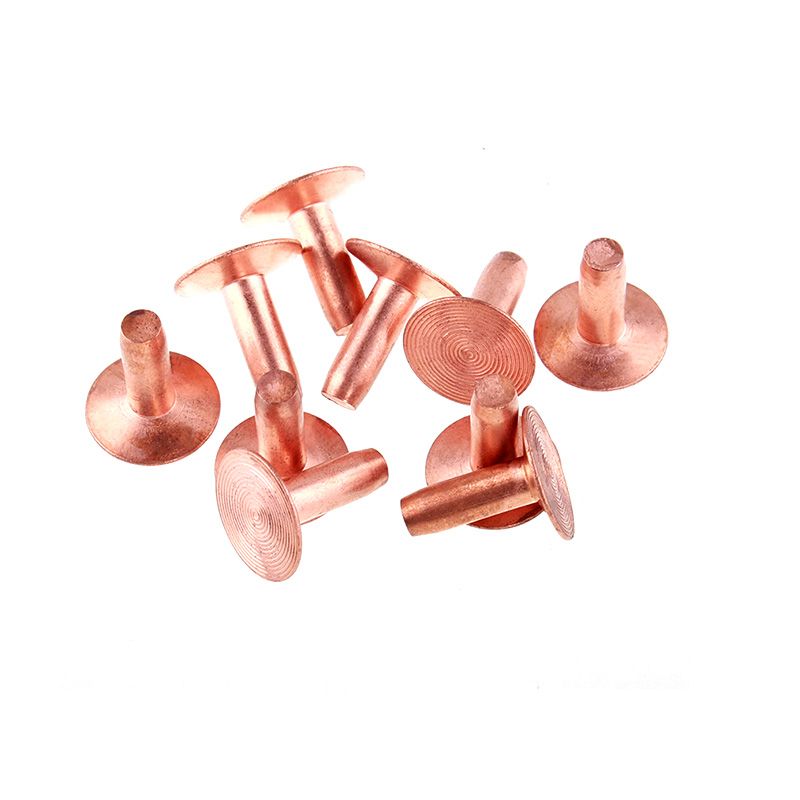 China Solid Rivet M2 M2.5 M3 copper disc rivets Manufacturer and ...