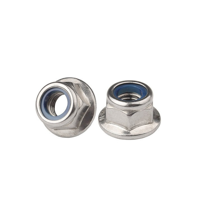 China Self-locking nut stainless steel nylon lock nut Manufacturer and ...