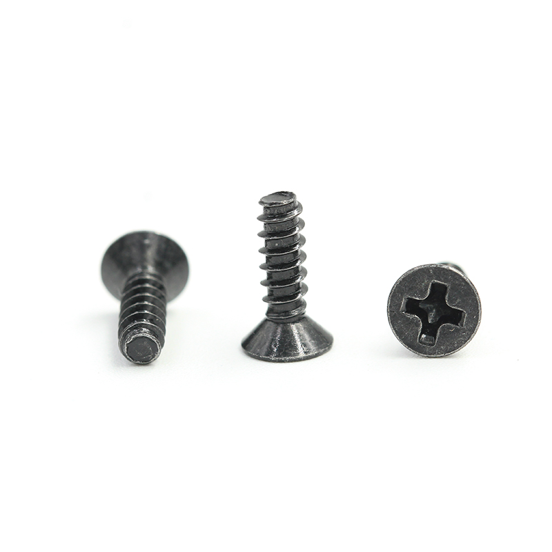 China Black Countersunk coss PT Thread Self-Tapping Screw Manufacturer ...