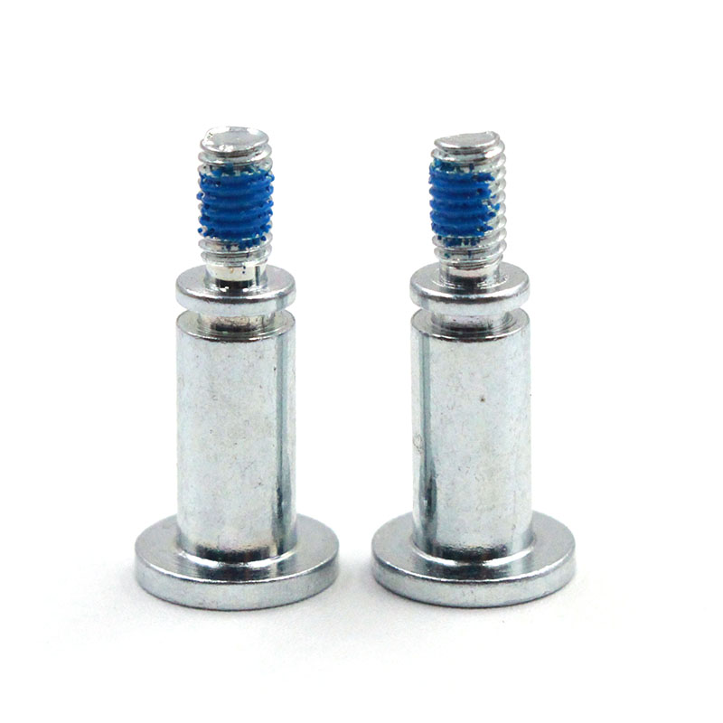 China Step Shoulder Machine Screw with Passivation Bright Nylok Screw ...